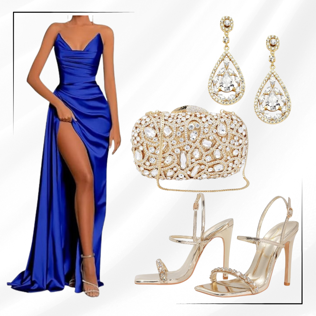 Royal Blue Dress – Mamie and Lucille